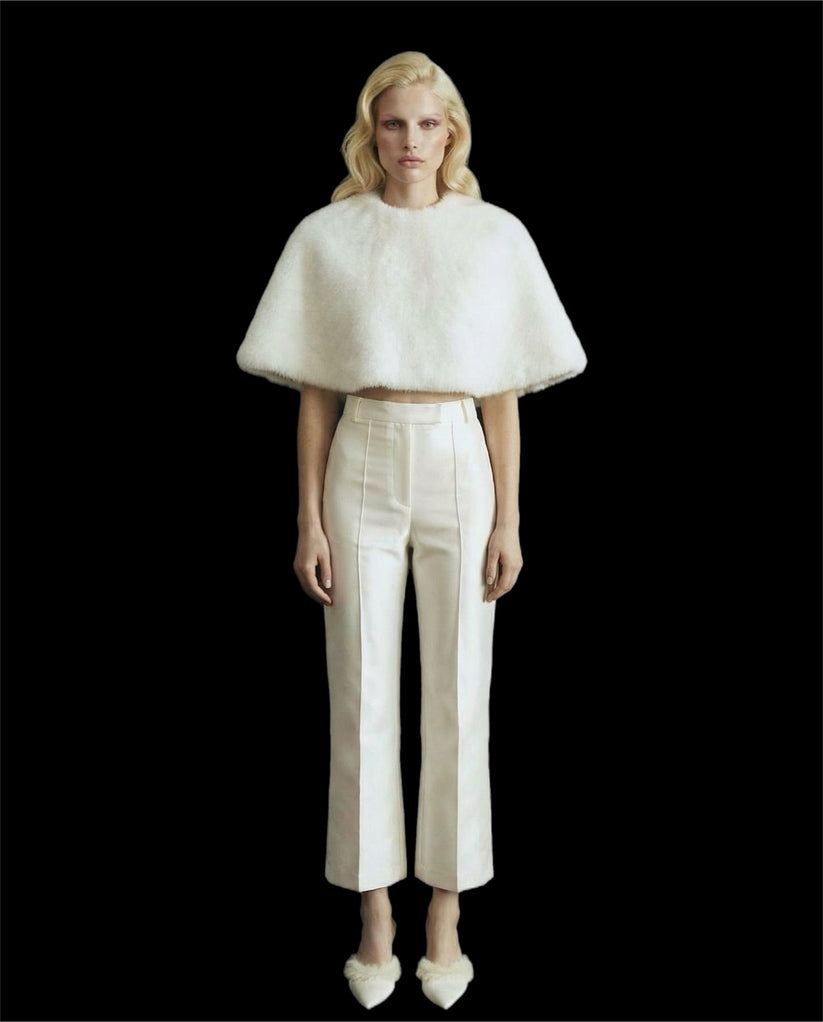 Ingrid Fur Cape – Labarin Studio